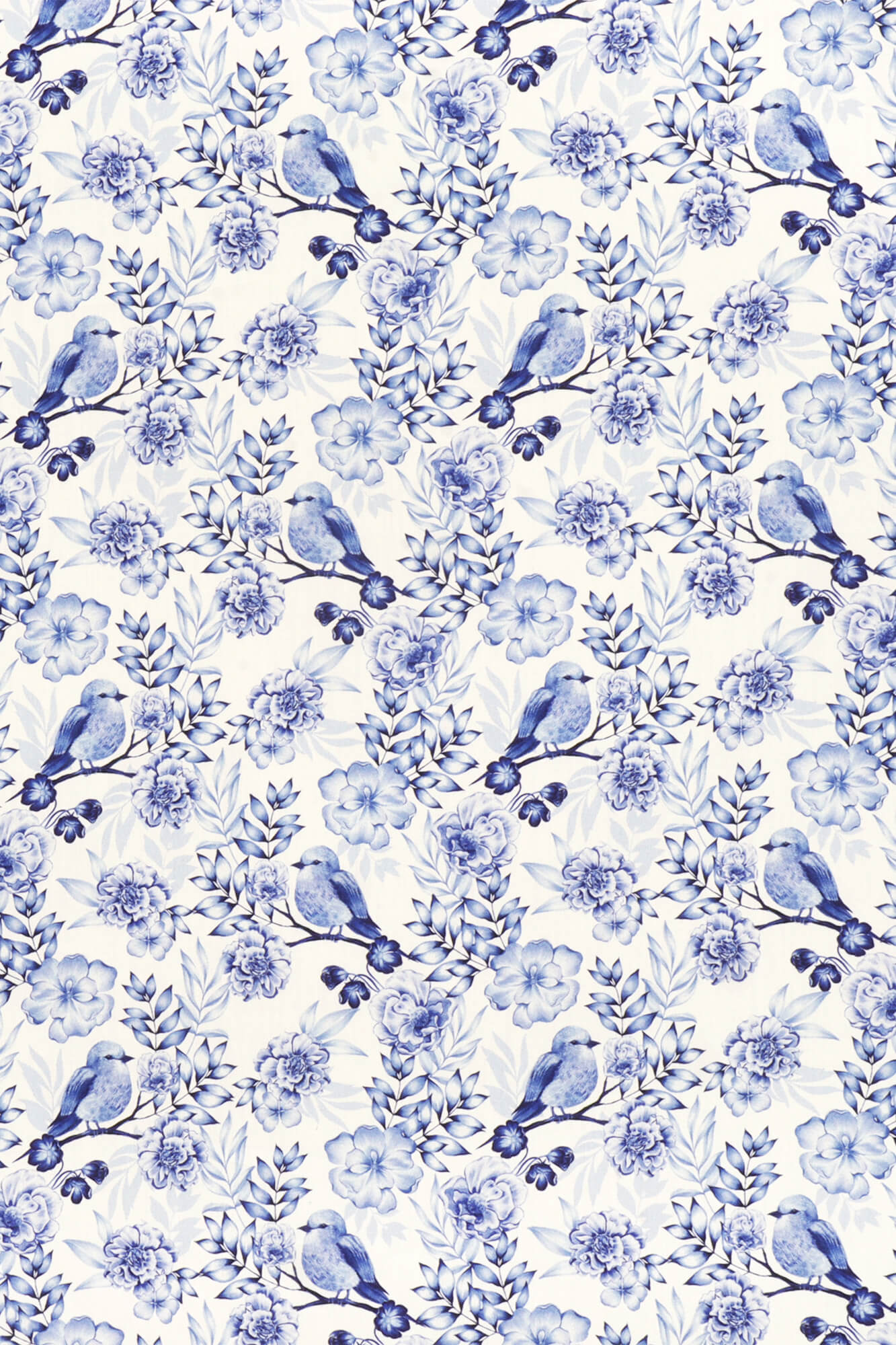 Songbird Serenade Blue Fabric – Foy & Co Interiors