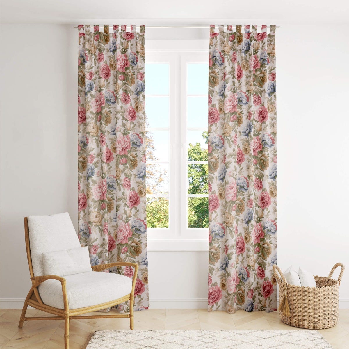 Beatrice Vintage Bloom Fabric – Foy & Co Interiors