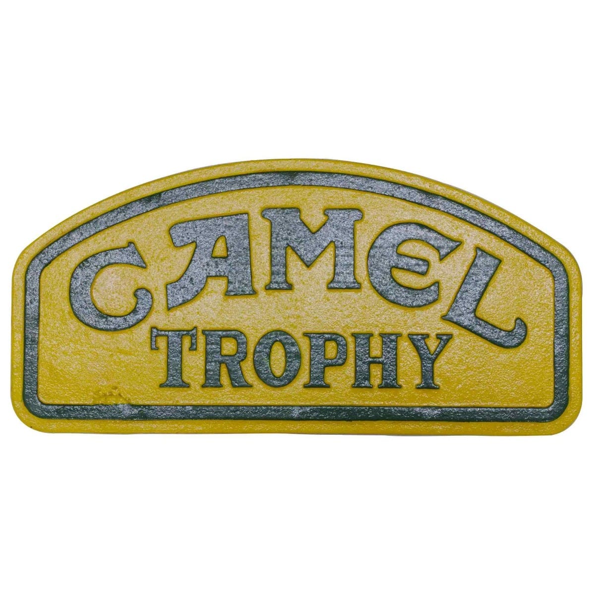 Camel Trophy 40cm Cast Iron Wall Sign – Foy & Co Interiors