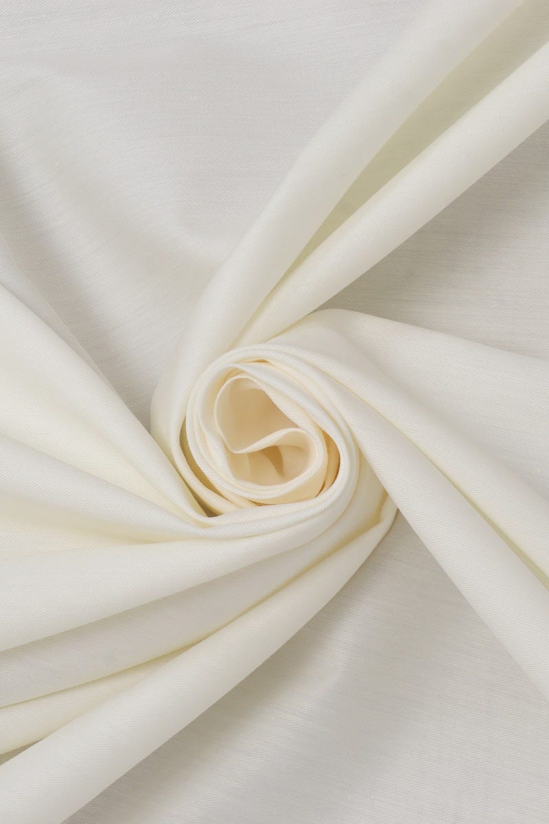 Premium Ivory Polycotton Twill Lining Fabric – Foy & Co Interiors