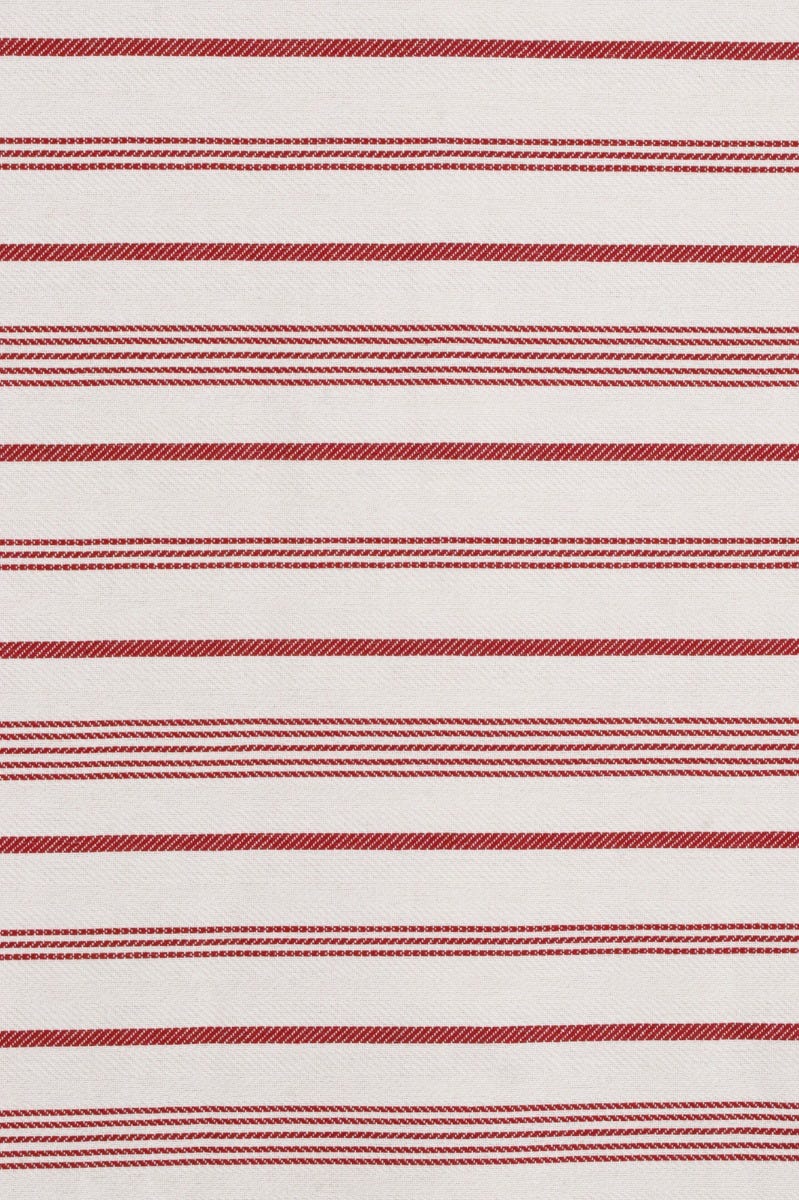 Double Width Milford Stripe Red Fabric – Foy & Co Interiors