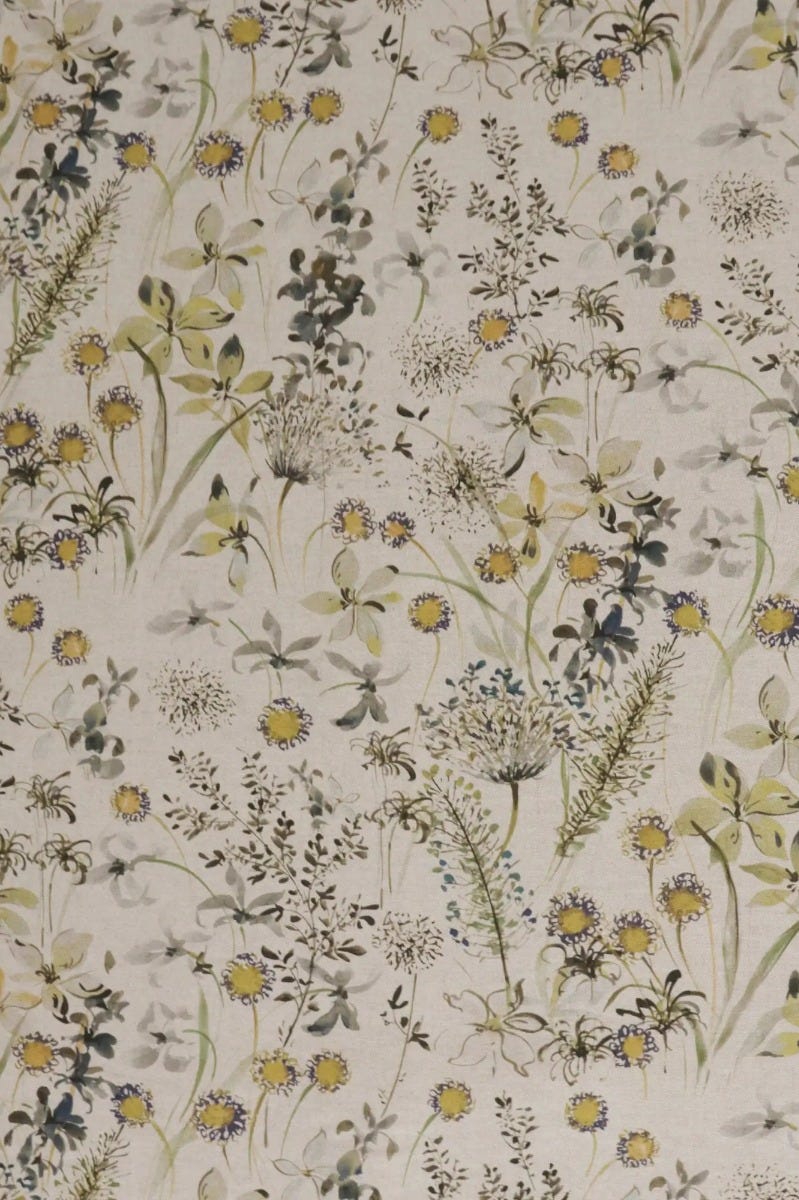 The Meadow in Yellow Fabric – Foy & Co Interiors