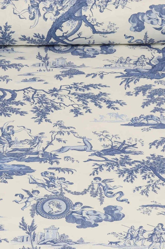 Toile De Jouy Fabric Online | UK Delivery | Foy & Co Interiors